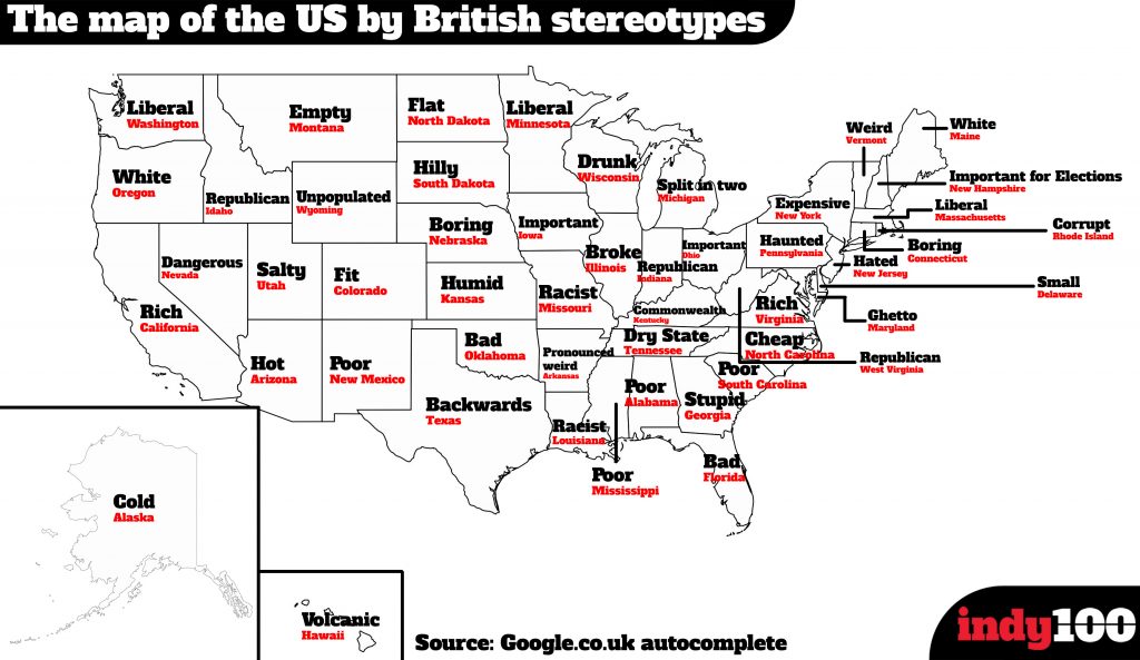MondayMap: State Stereotypes | theDiagonal